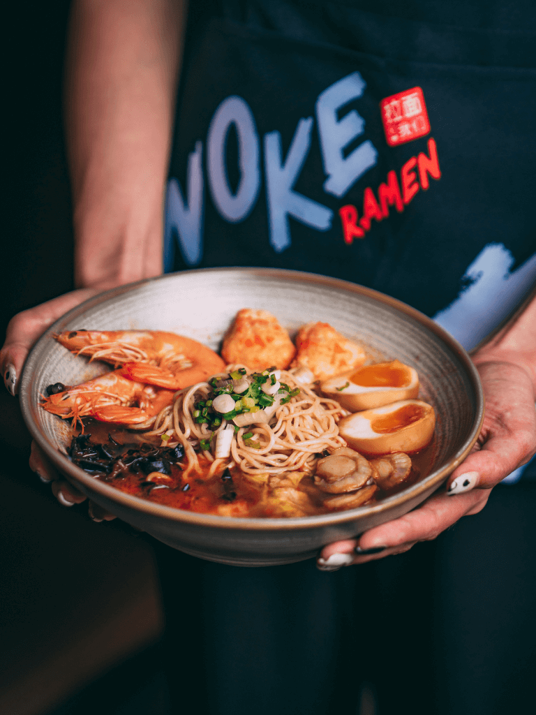 Order Now WOKE Ramen CompassOne Best Ramen in Singapore